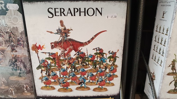 Warhammer Seraphon Box Set/Chalk Garden Rail