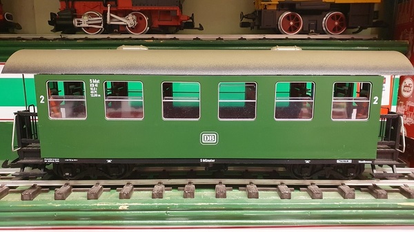 LGb DB 2nd Class Coach S/H/Chalk Garden Rail