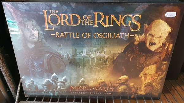 Lord of the Rings Set "Battle of Osgiliath"/Chalk Garden Rail
