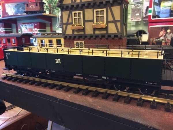 LGB 32350 DR Open-Air Observation Car/Chalk Garden Rail