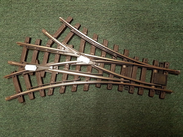 LGB 1236 3-Way Point S/H/Chalk Garden Rail